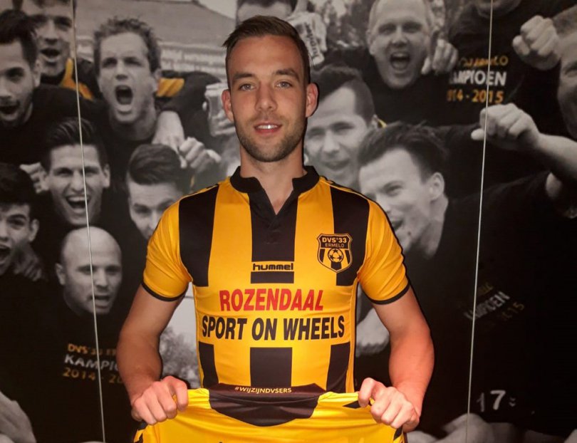 Jeremy Jonker ook volgend seizoen speler A selectie van DVS'33 Ermelo ...