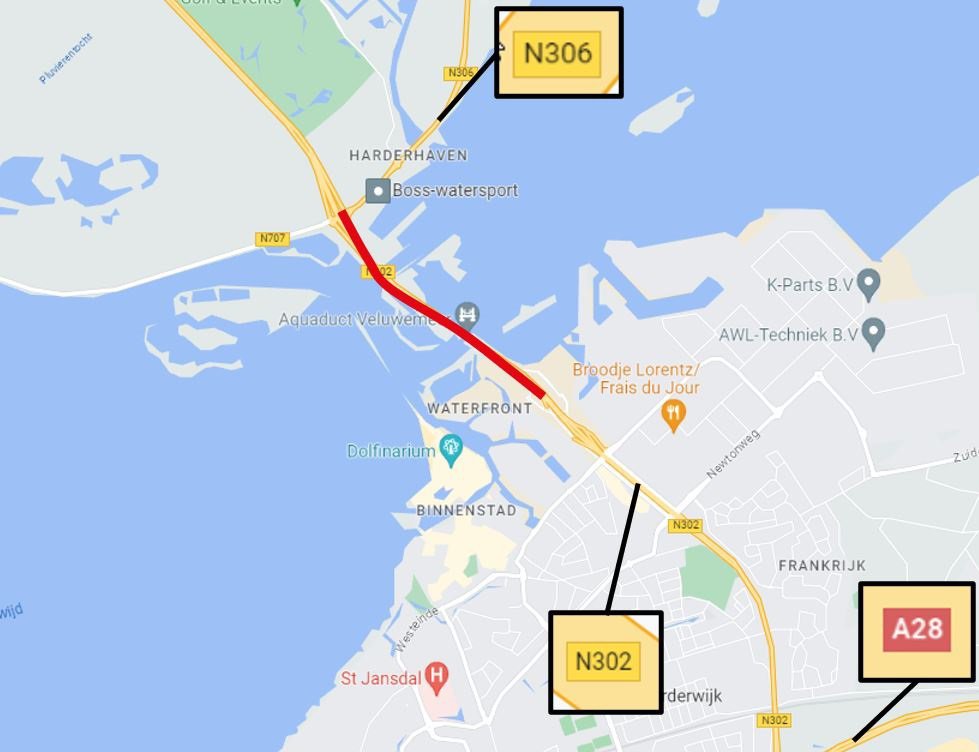 Weekendafsluiting aquaduct N302 in week 36 - Ermelosezaken.nl